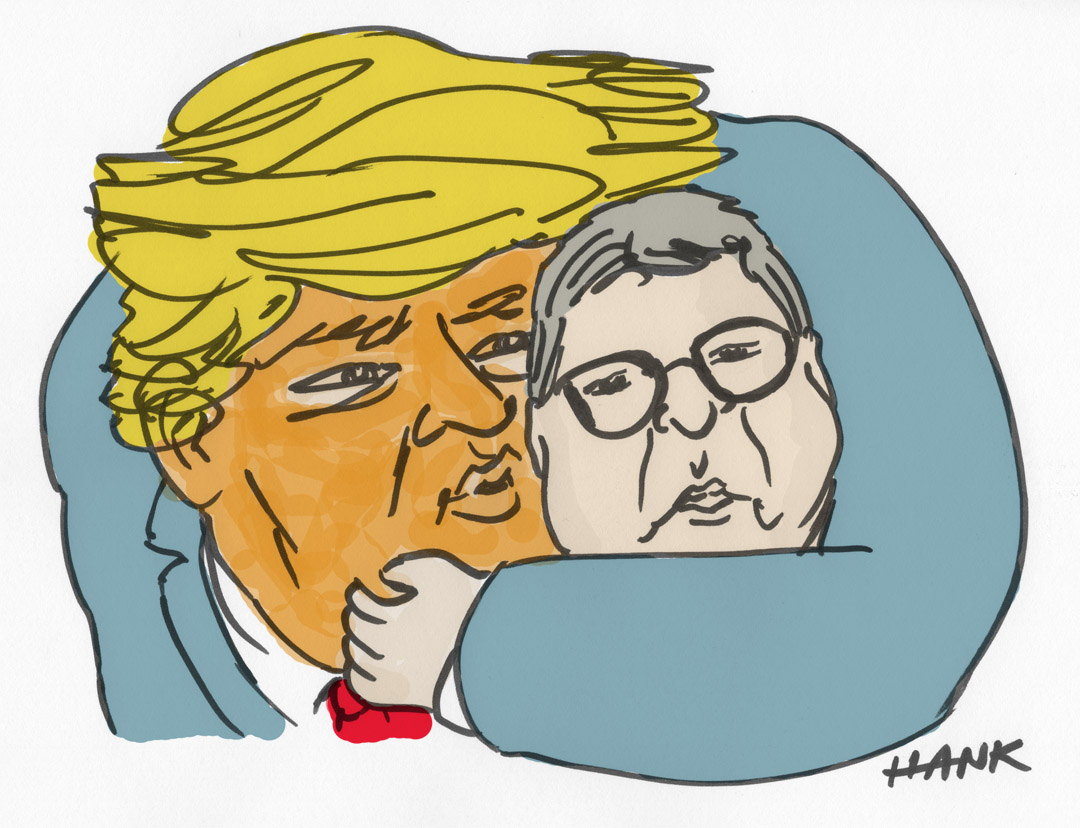 Trumpworld: Trump and Bill Barr: Nothing to See Here, Folks! - Comics ...