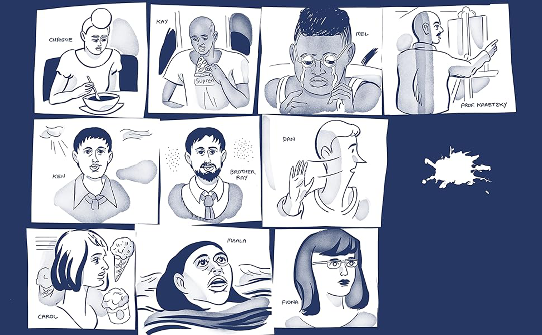 Blurry by Dash Shaw graphic novel review - Comics Grinder