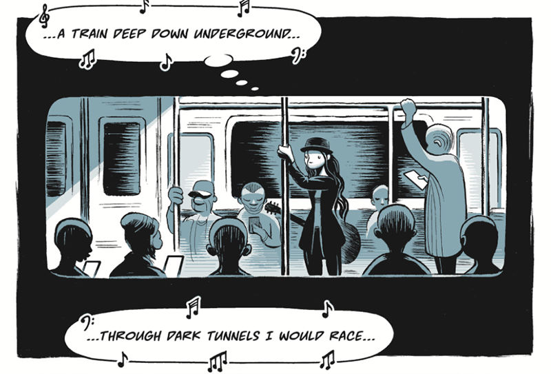 NAKED CITY by Eric Drooker graphic novel review - Comics Grinder
